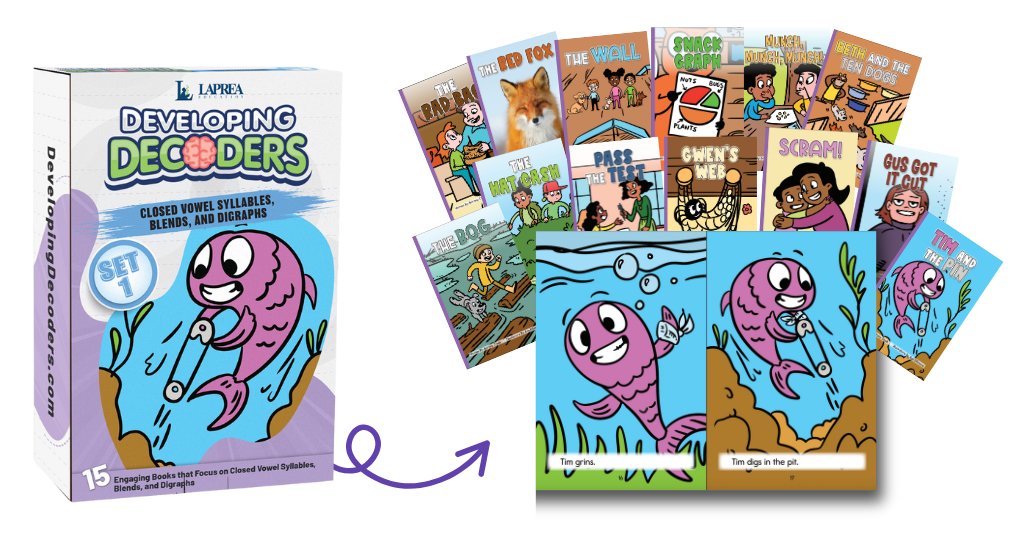 Laprea Education Developing Decoders - Purple Nonfiction Collection